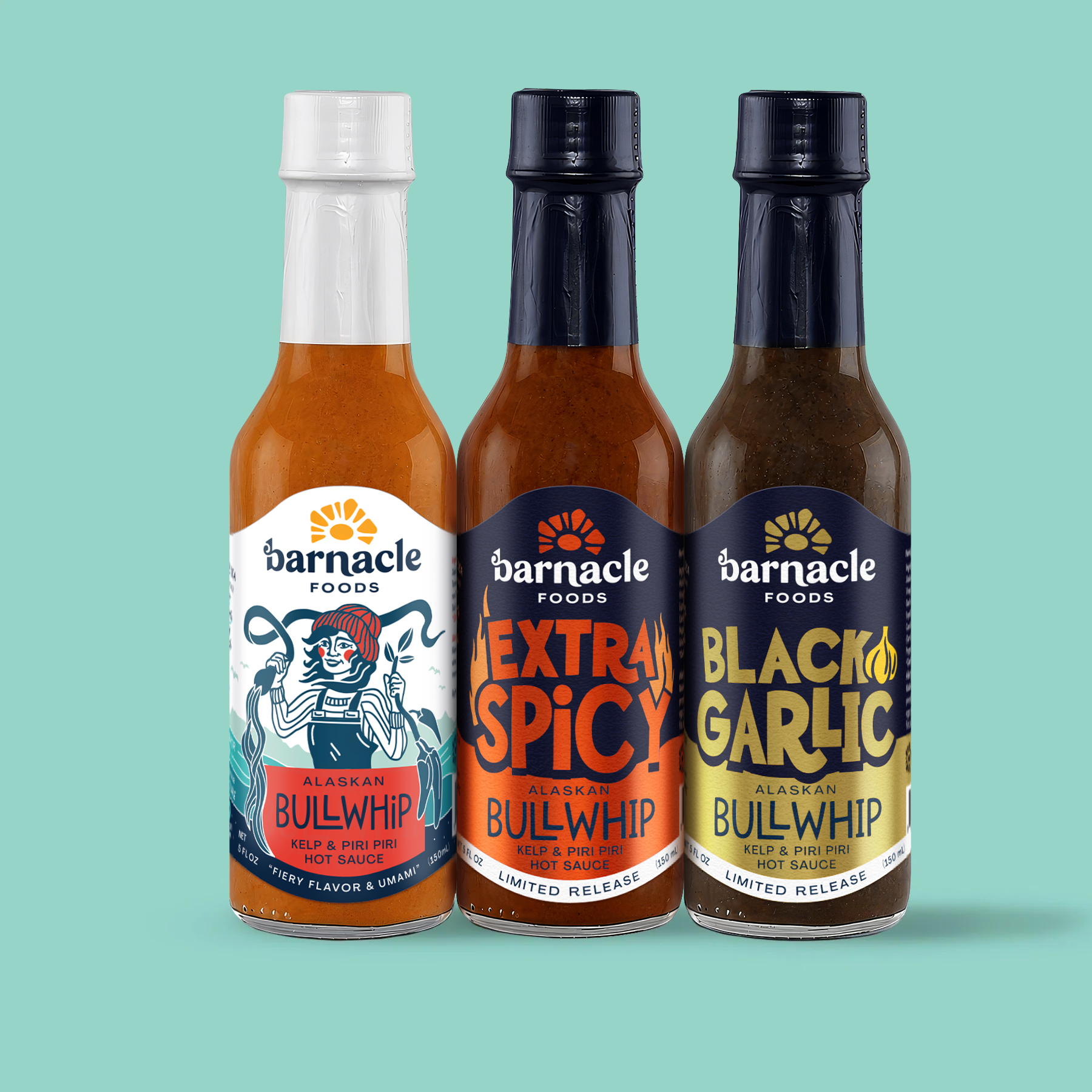 Limited Edition Hot Sauce Sampler Pack – Barnacle Foods